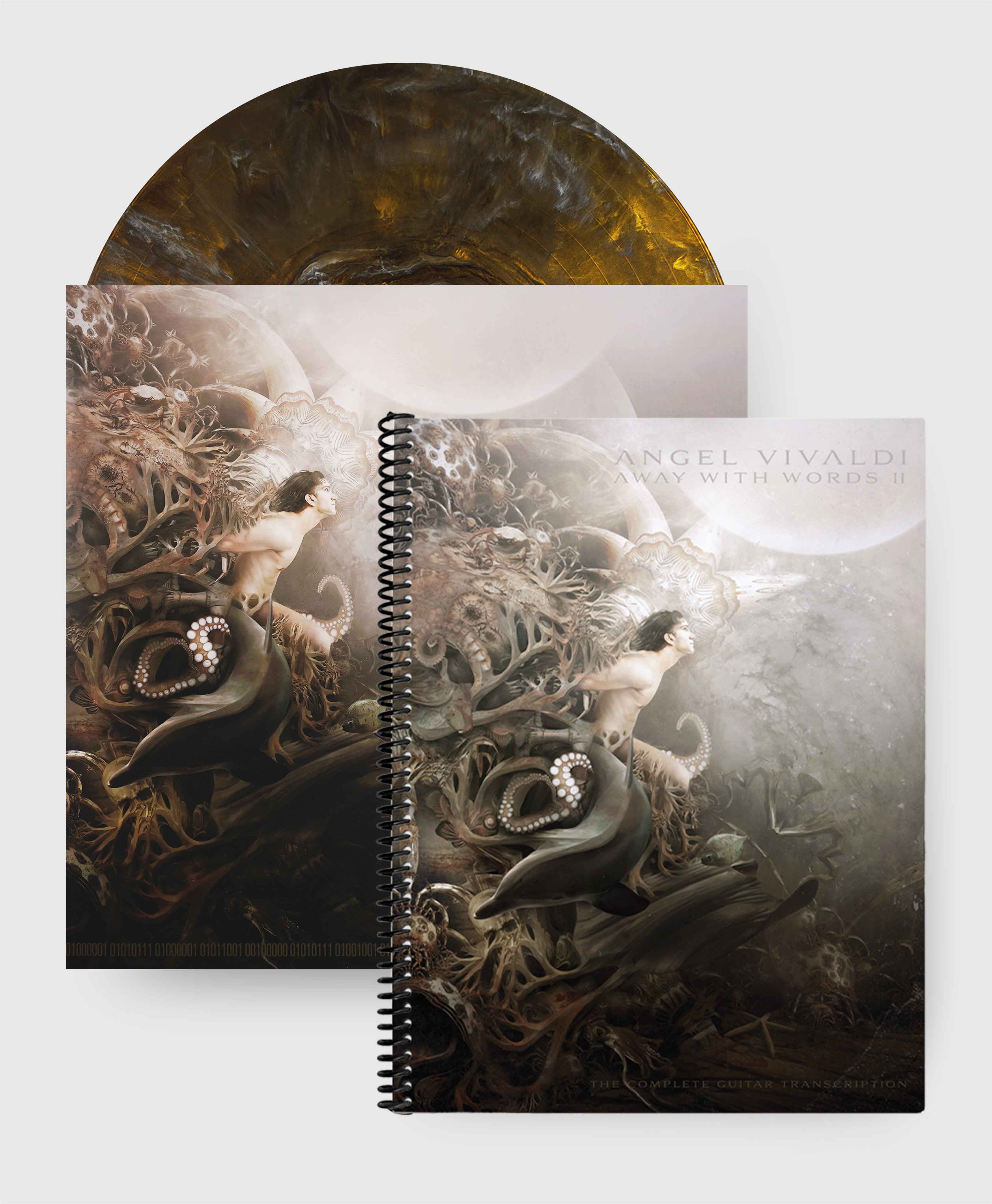 Angel Vivaldi - Away With Words - Coloured Vinyl Record - "Transparent ...