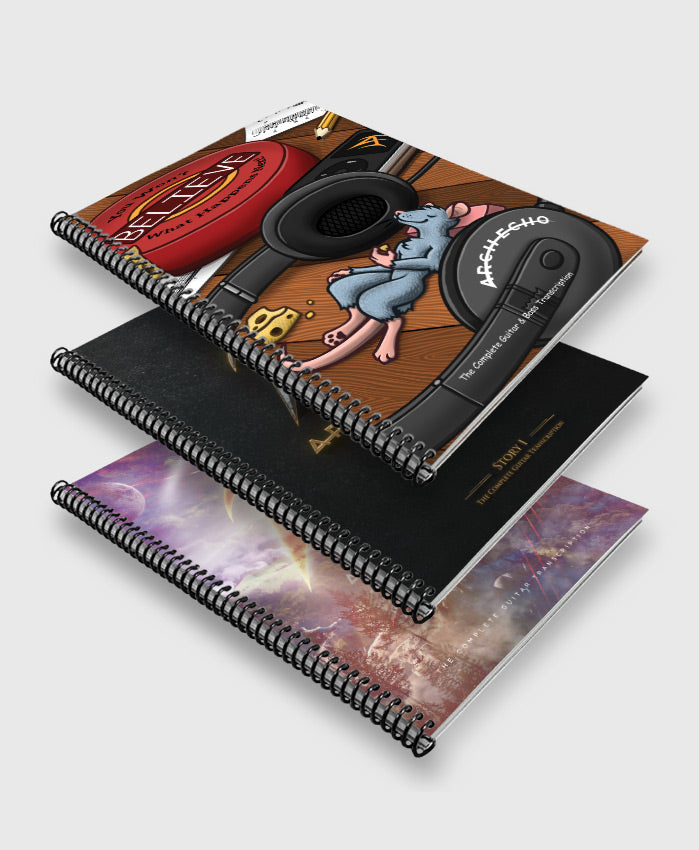 Arch Echo: Guitar Tab Anthology 3-Pack – Sheet Happens