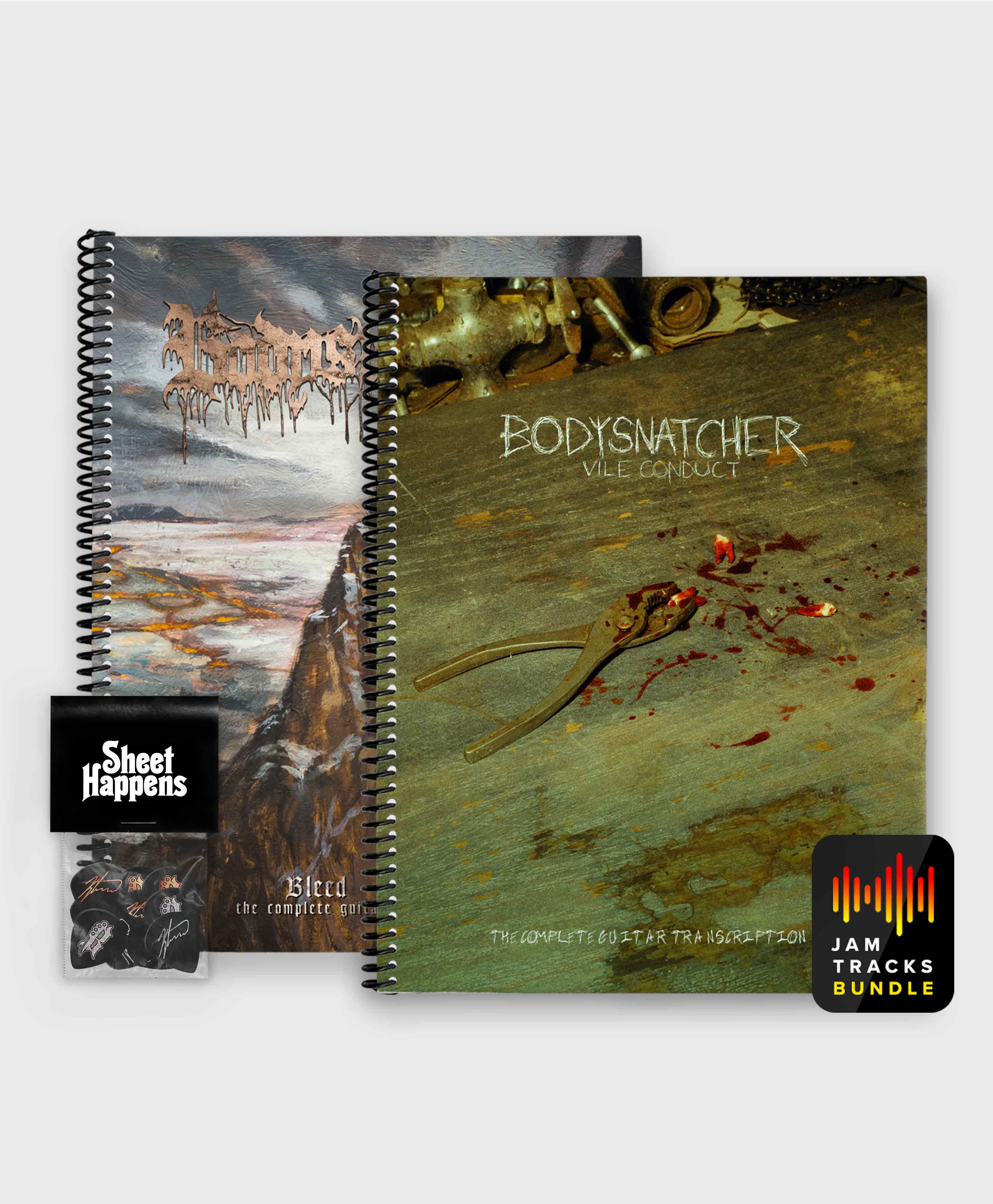 Bodysnatcher: Guitar Tab Book 2-Pack – Sheet Happens