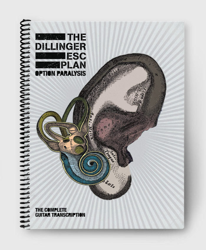 The Dillinger Escape Plan: Option Paralysis Official Guitar Tab Book ...