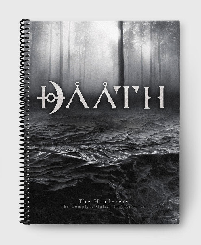 Daath: The Hinderers Official Guitar Tab Book – Sheet Happens