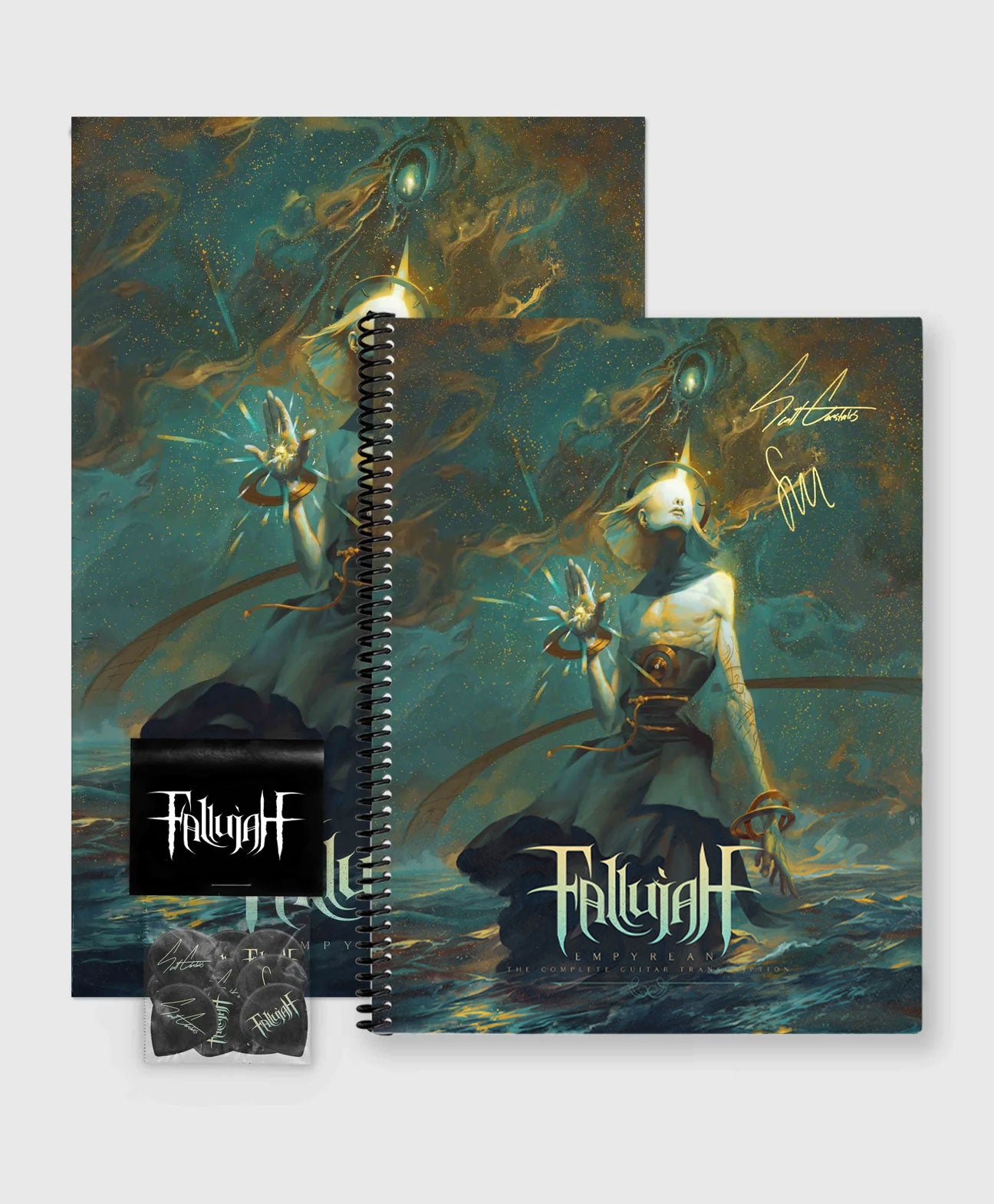 Fallujah: Empyrean Deluxe SIGNED Guitar Book Bundle – Sheet Happens