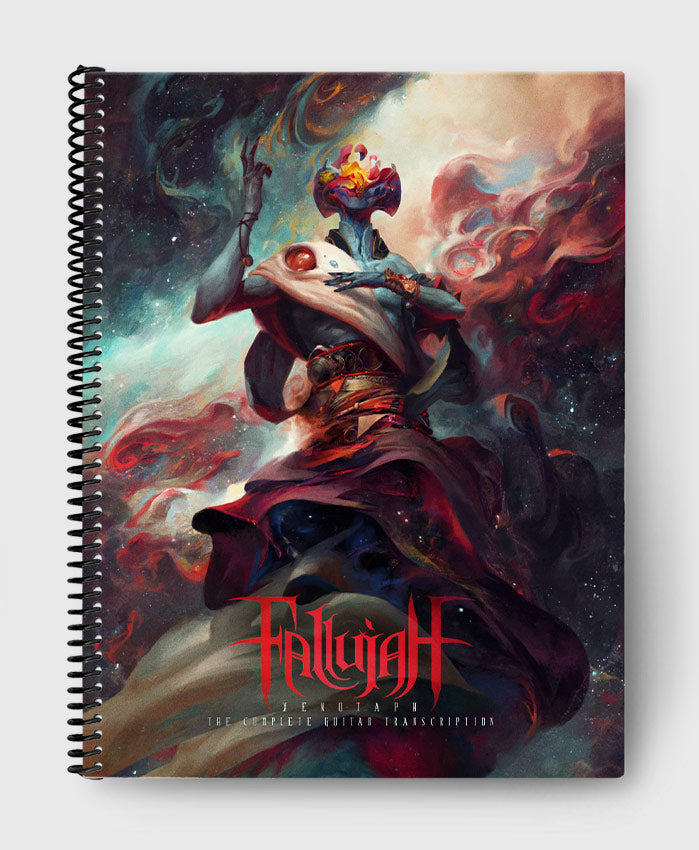 Fallujah: Xenotaph Official Guitar Tab Book – Sheet Happens
