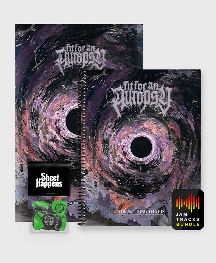 Fit For An Autopsy: The Nothing That Is Official Guitar Tab Book ...