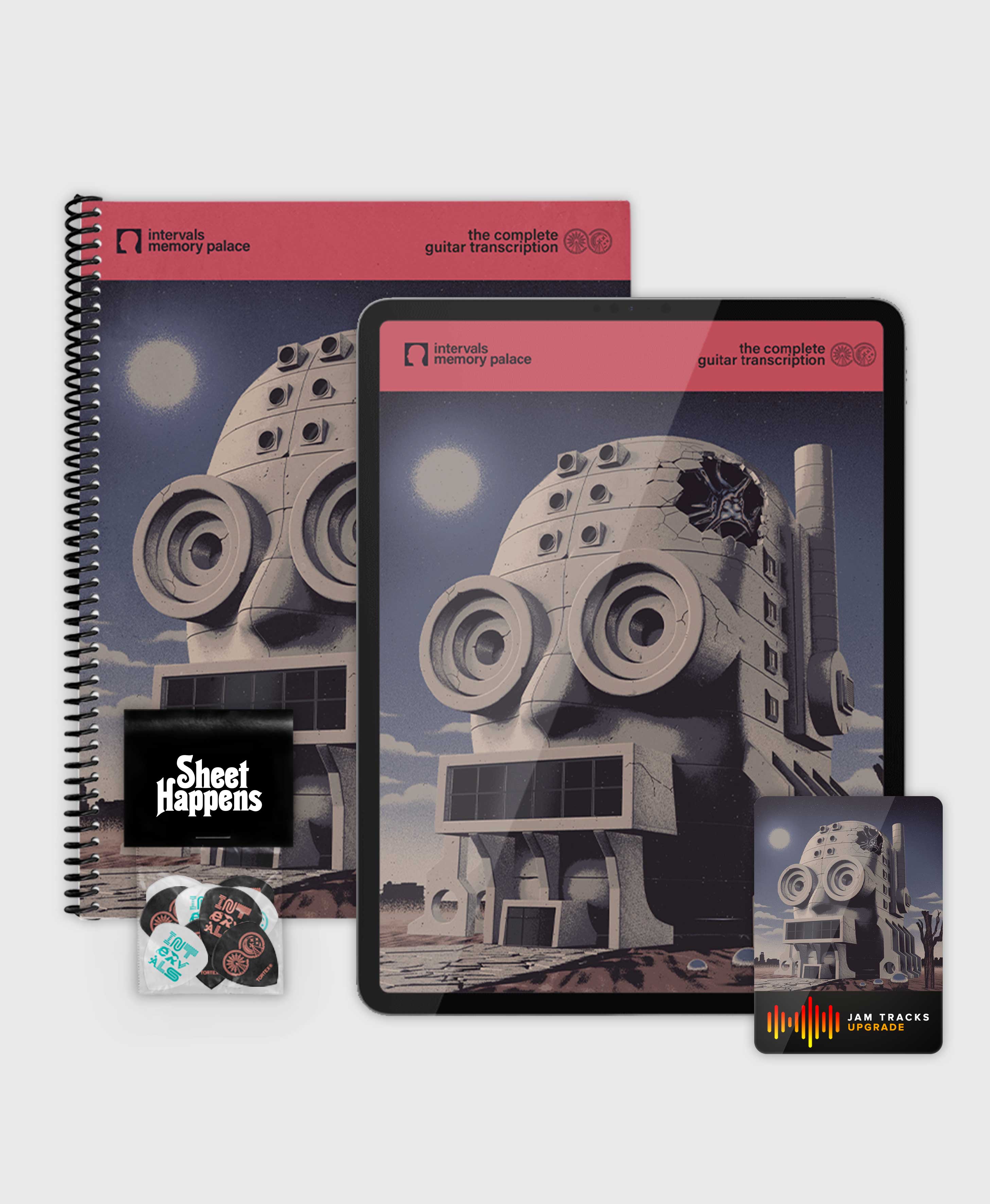 Intervals: Memory Palace - Deluxe Official Guitar Tab Book – Sheet Happens