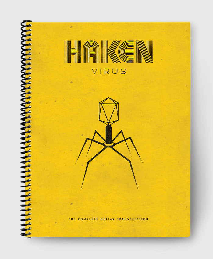 Haken: Virus Official Guitar Tab Book – Sheet Happens