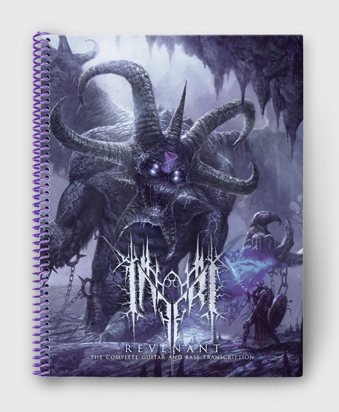 Inferi: Revenant Official Guitar & Bass Tab Book – Sheet Happens