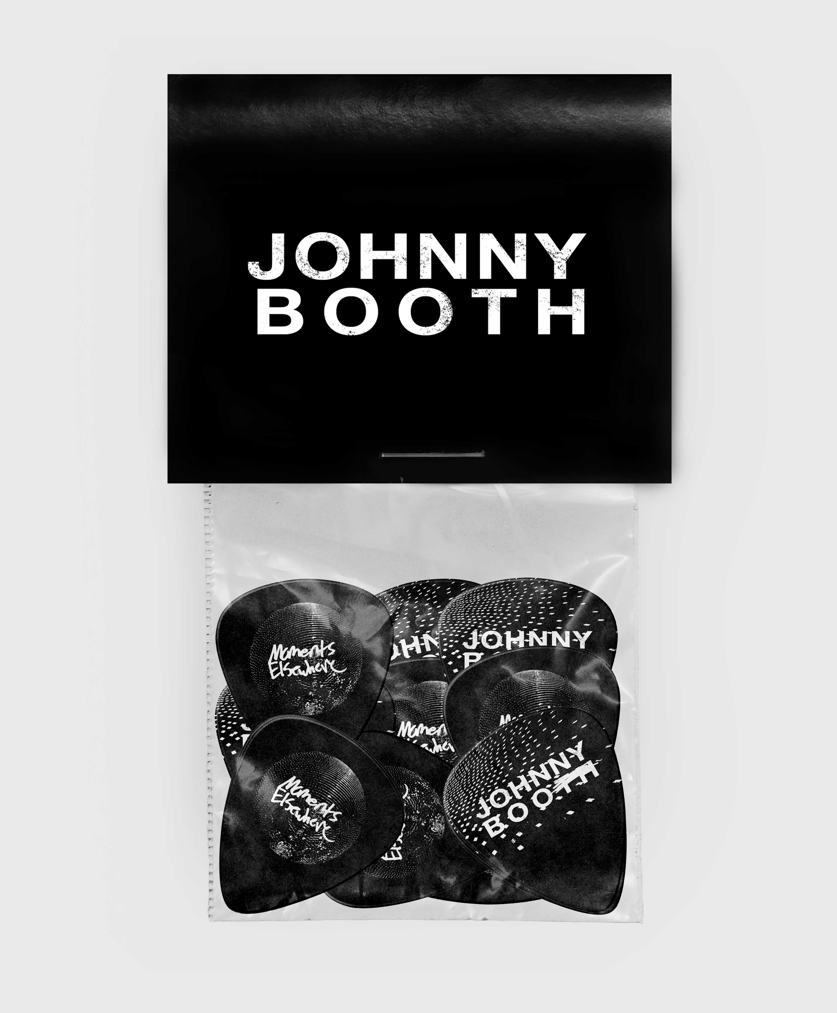 Johnny Booth: Singature Dunlop Standard Guitar Pick Pack – Sheet Happens