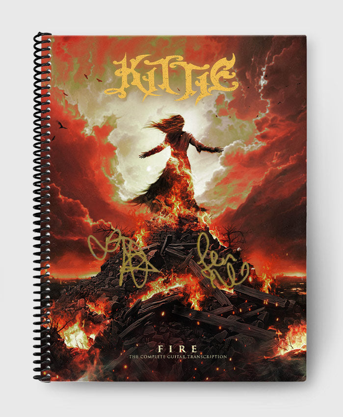 Kittie: Fire Official Guitar Tab Book – Sheet Happens