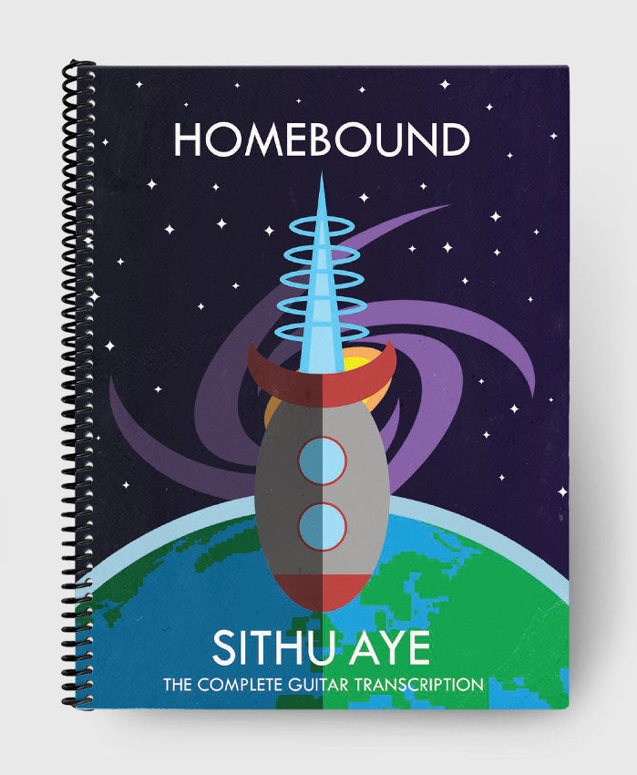 Sithu Aye: Homebound Official Guitar Tab Book – Sheet Happens