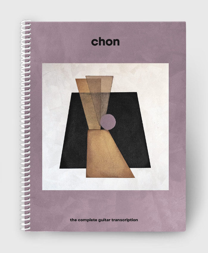 CHON: CHON S/T Official Guitar Tab Book – Sheet Happens