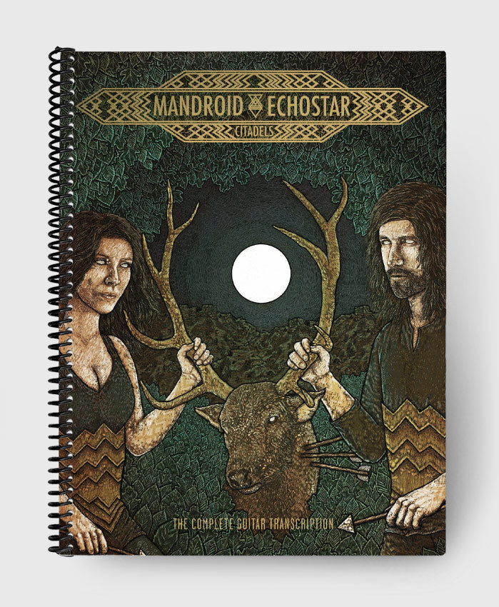 Mandroid Echostar: Citadels Official Guitar Tab Book – Sheet Happens