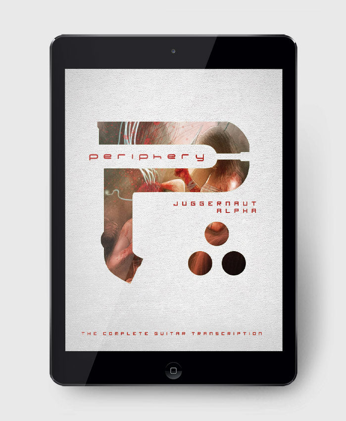 Periphery: Juggernaut: Alpha Official Guitar Tab Book – Sheet Happens