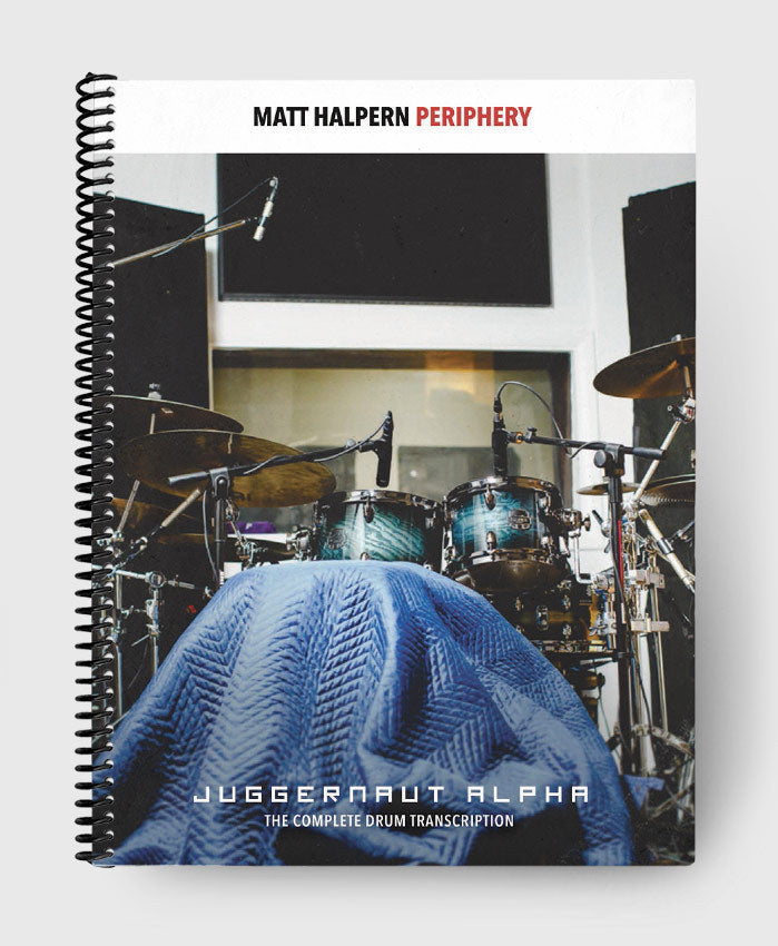 Periphery: Juggernaut: Alpha Official Drums Tab Book – Sheet Happens