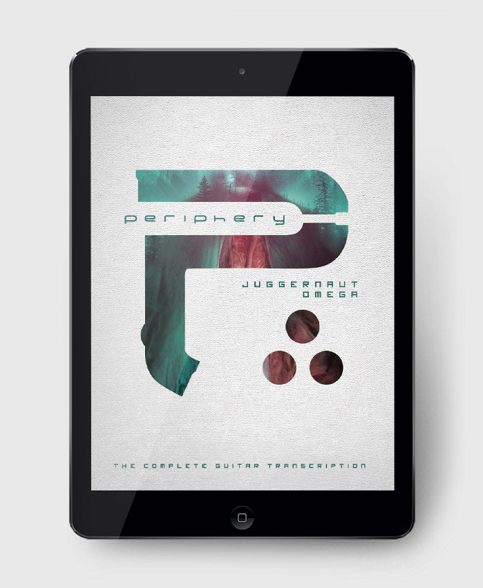 Periphery: Juggernaut: Omega Official Guitar Tab Book – Sheet Happens