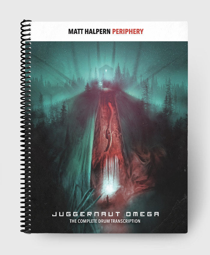 Periphery: Juggernaut: Omega Official Drums Tab Book – Sheet Happens