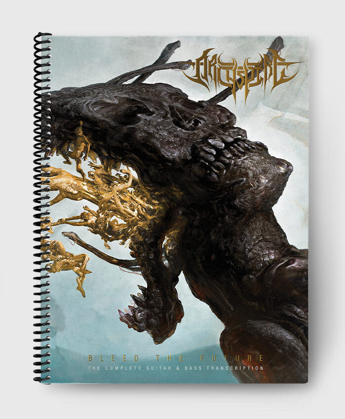 Archspire: Bleed the Future Official Guitar & Bass Tab Book – Sheet Happens