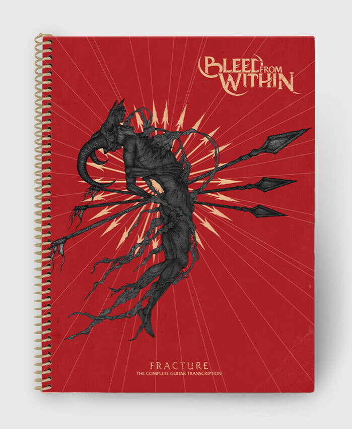 Bleed From Within: Fracture Official Guitar Tab Book – Sheet Happens
