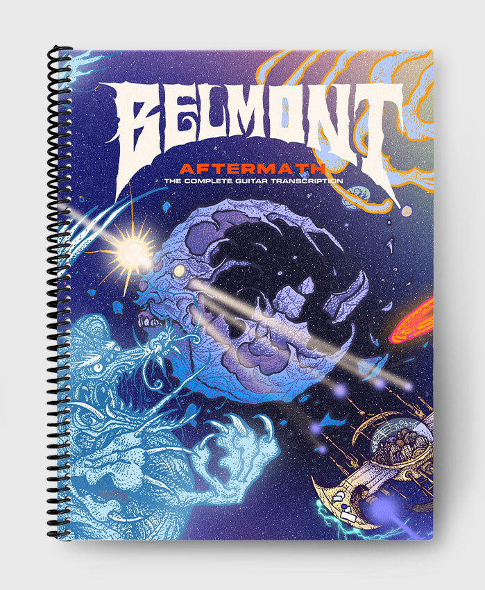 Belmont: Aftermath Official Guitar Tab Book – Sheet Happens