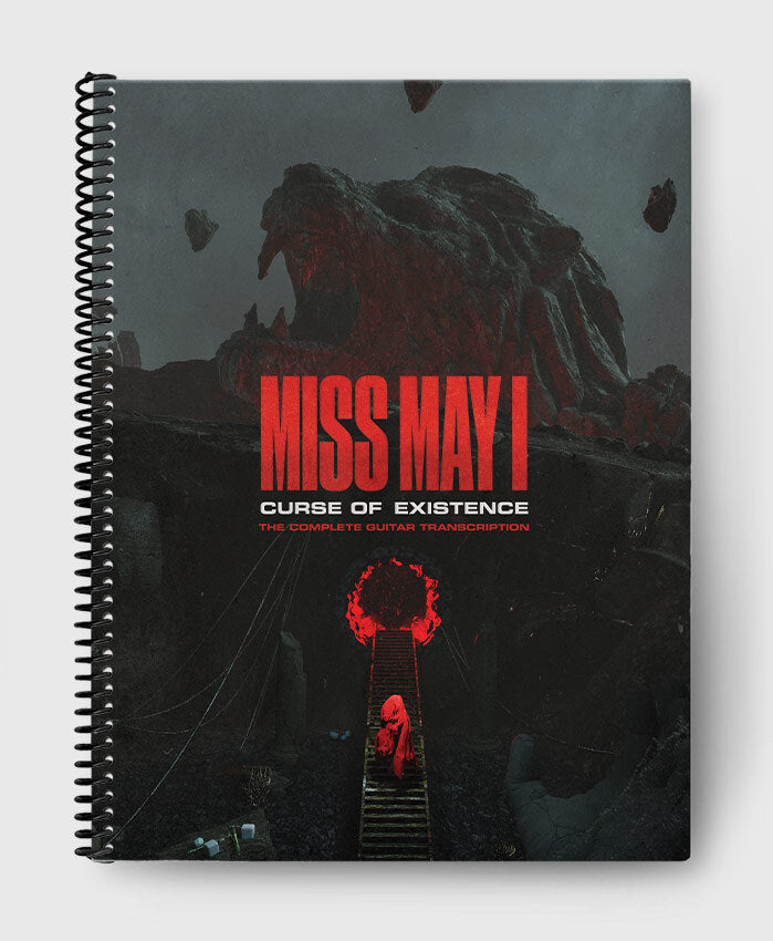 Miss May I: Curse of Existence Official Guitar Tab Book – Sheet Happens