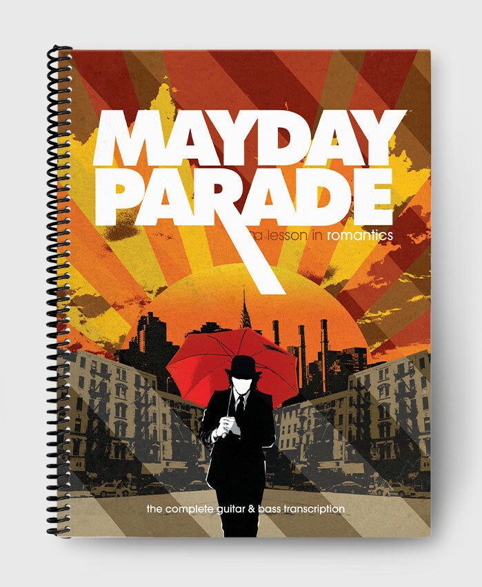 Mayday Parade: A Lesson In Romantics Official Guitar & Bass Tab Book ...