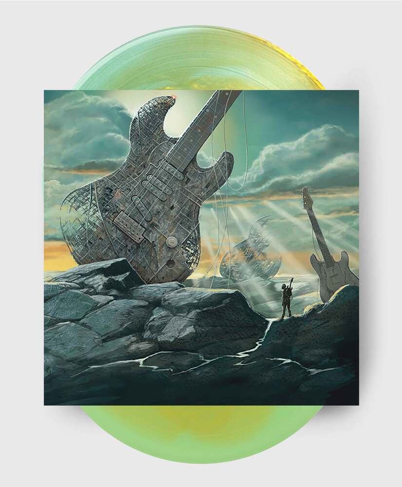 Nick Johnston - Remarkably Human - Coloured Vinyl Record - Green and ...