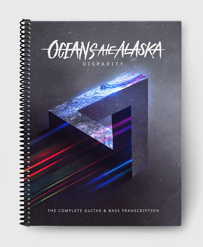 Oceans Ate Alaska: Disparity Official Guitar & Bass Tab Book – Sheet ...