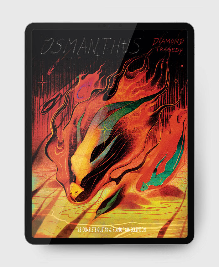 Nick Johnston: Diamond Tragedy Official Guitar Tab Book – Sheet Happens