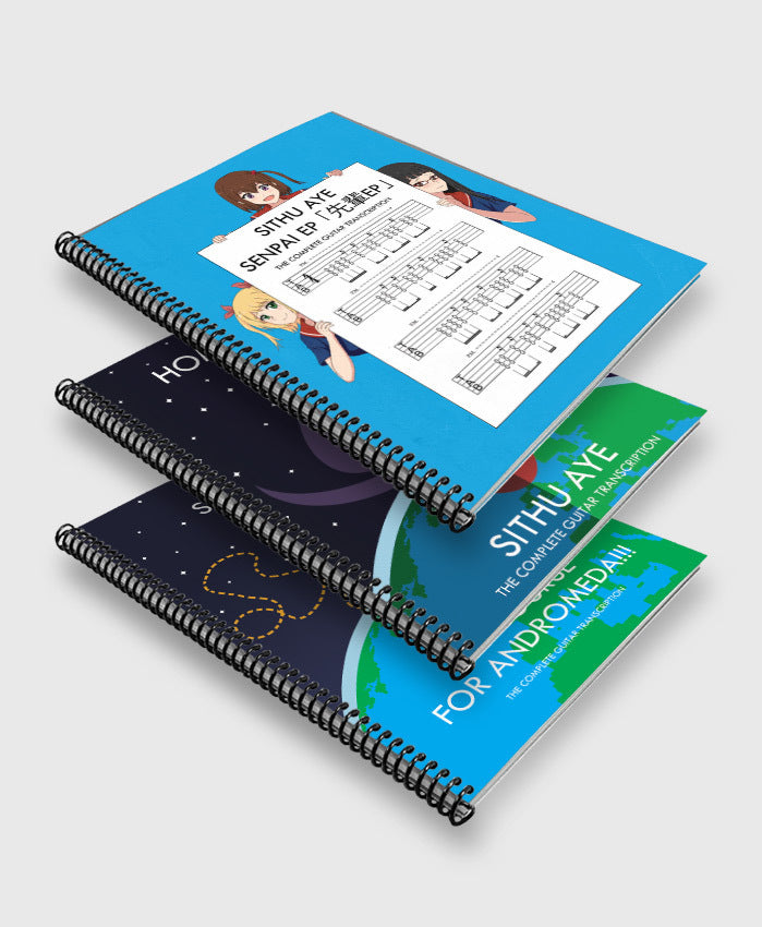 Sithu Aye: Guitar Tab Anthology 3-Pack – Sheet Happens